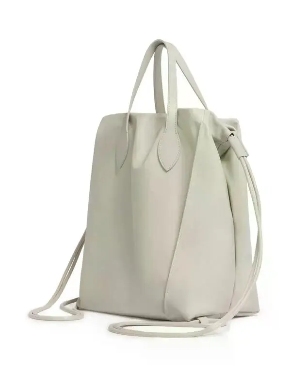 Marni Leather Backpack - Grey