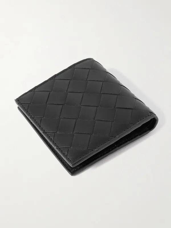 Bottega Veneta Intrecciato Leather Billfold Wallet