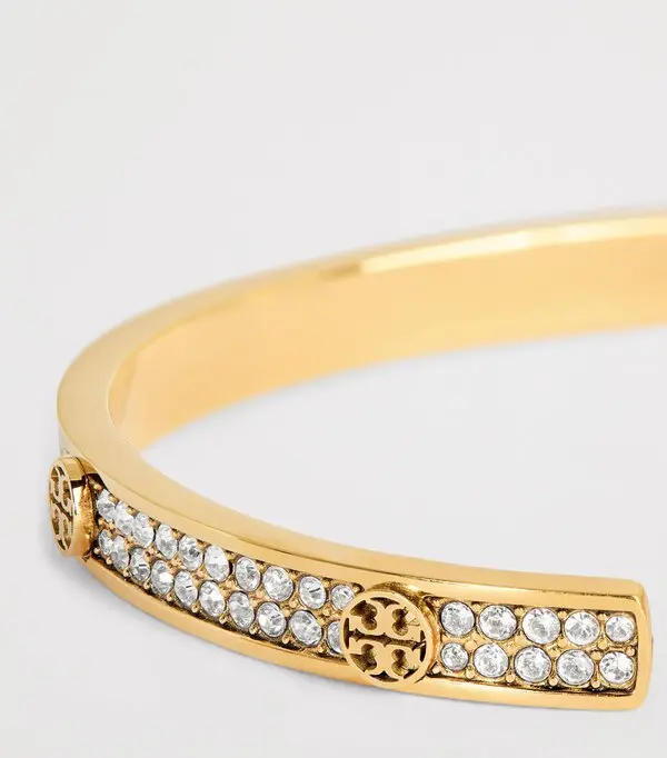 Tory Burch Icon Pavé Cuff Bracelet