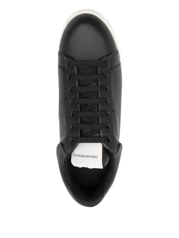 Emporio Armani Leather Sneakers