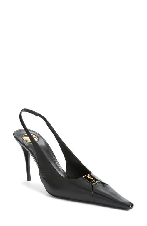 Saint Laurent Babylone Slingback Pump