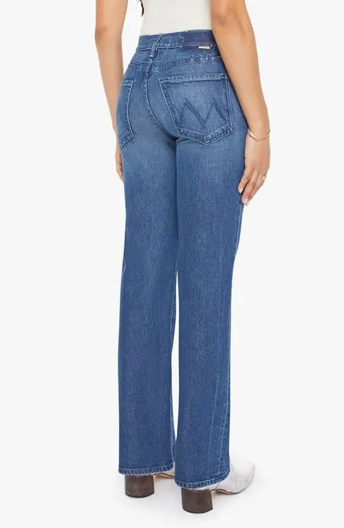 MOTHER Lil' Kick It High-waist Straight-leg Jeans - Which Is Witch