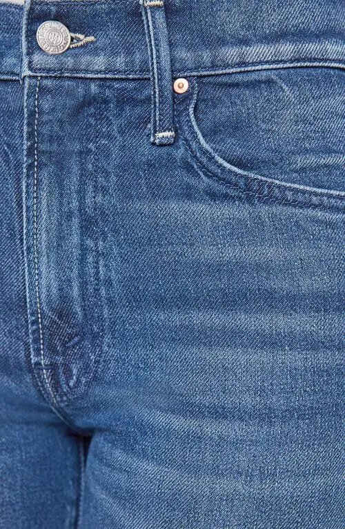 MOTHER Lil' Kick It High-waist Straight-leg Jeans - Which Is Witch