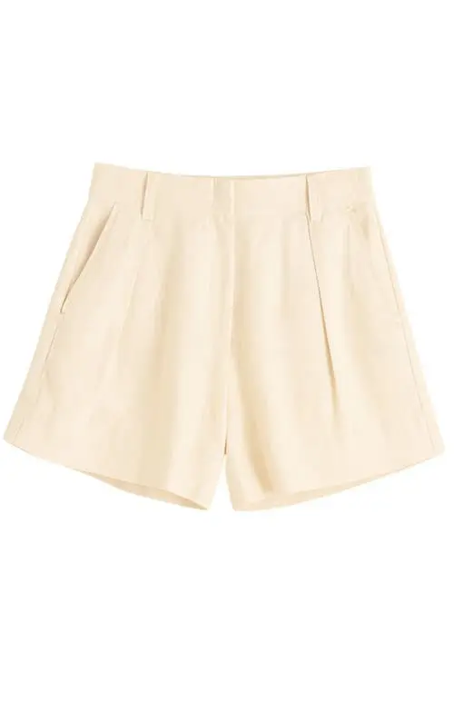 Rebecca Taylor Remi Garment Dyed Short - Ecru