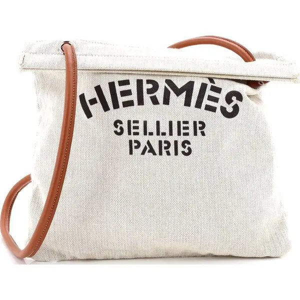 HERMES Aline Bag Toile Mm