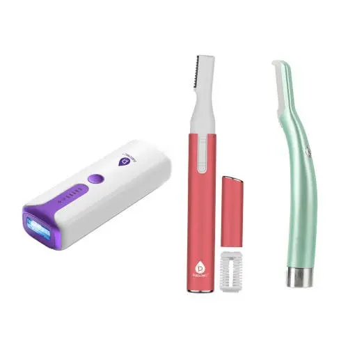 PURSONIC Ipl Laser Device & Precision Grooming Set The Ultimate Smooth Skin Kit - Multicolor