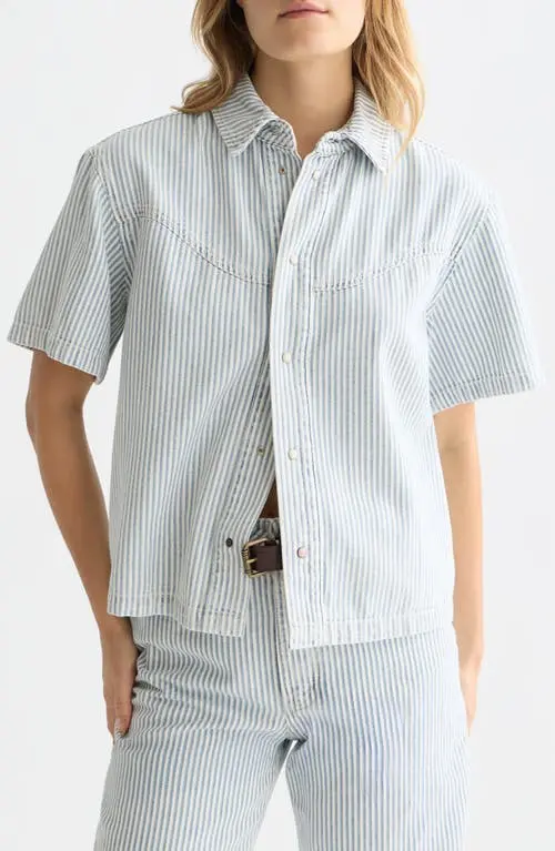 Scotch & Soda Stripe Denim Shirt