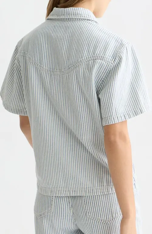 Scotch & Soda Stripe Denim Shirt
