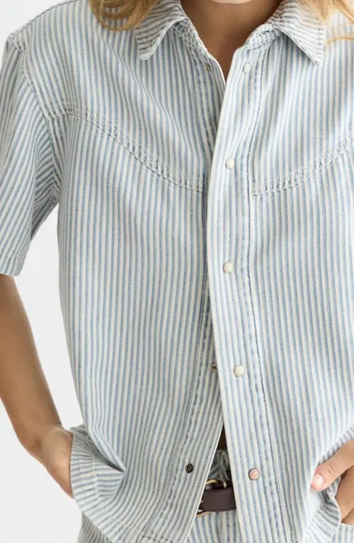 Scotch & Soda Stripe Denim Shirt