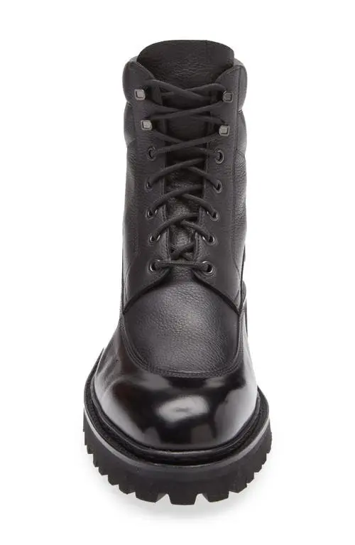 John Lobb Peak Longwing Lugged Ankle Boot