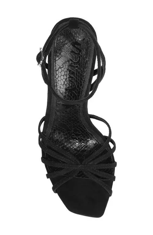 Sam Edelman Lili Ankle Strap Sandal - Black