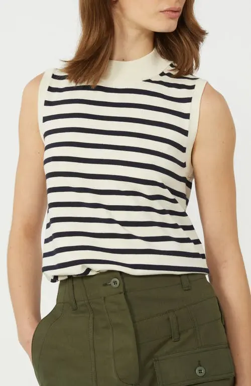 Max Mara Stallo Stripe Sleeveless Sweater