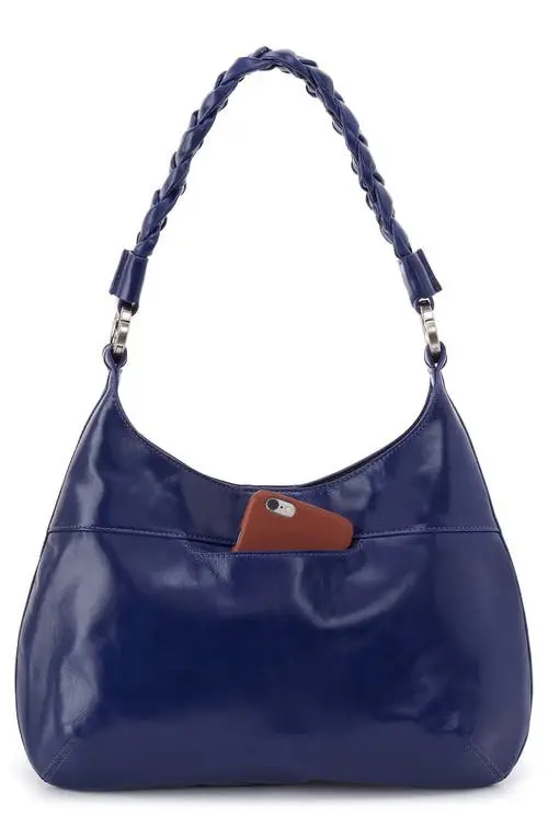Hobo Madison Leather Shoulder Bag - Winter Violet