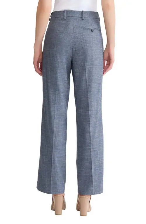 Jones New York Flat-front High-waist Trousers