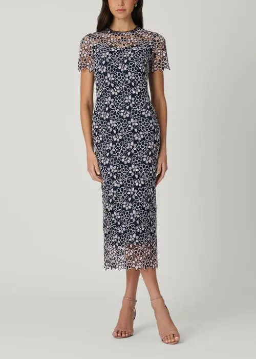 Shoshanna Kiriya Teresina Lace Pencil Dress