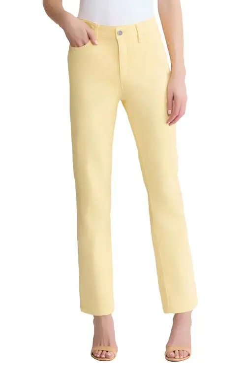 Jones New York Lexington Straight-leg Pants - Cornsilk