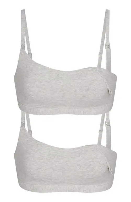 SKIMS 2-pack Jersey Maternity/nursing Bralettes