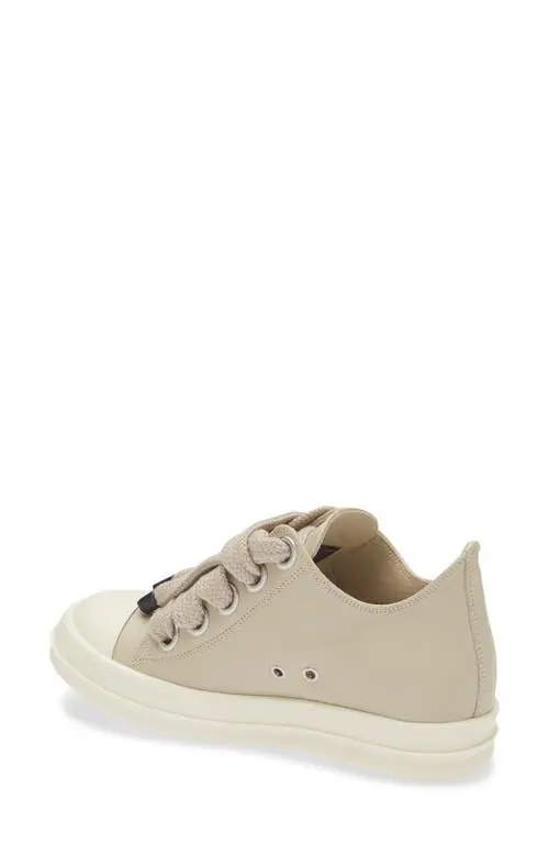 Rick Owens Jumbo Lace Low Top Sneakers