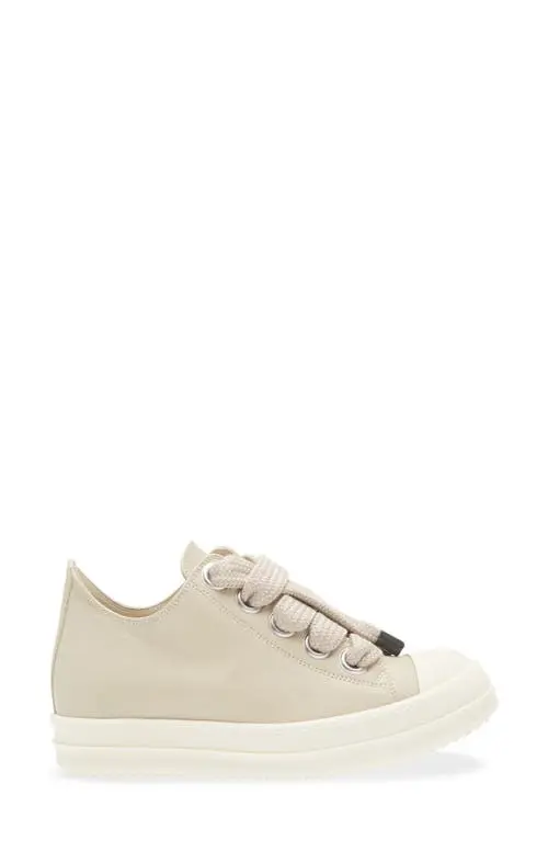 Rick Owens Jumbo Lace Low Top Sneakers