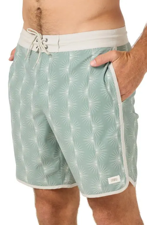 O'Neill Cruzer Stripe Scallop Board Shorts - Sage