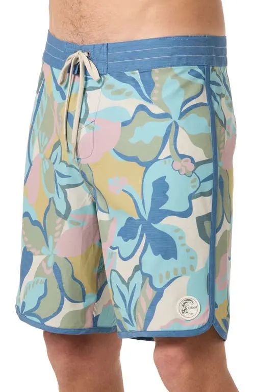 O'Neill Printed Board Shorts - Blue Fusion