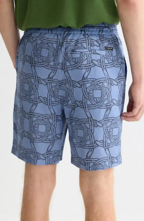 Scotch & Soda Printed Bermuda Shorts