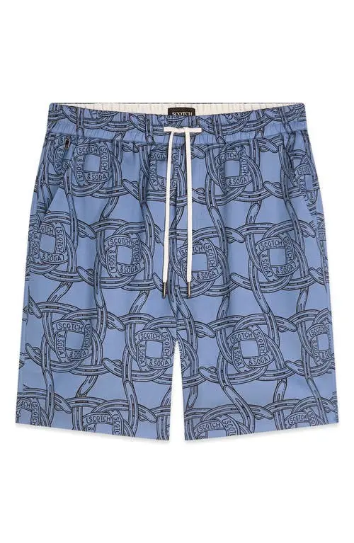Scotch & Soda Printed Bermuda Shorts