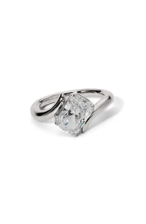 Nadri Phenom Cubic Zirconia Ring - Rhodium