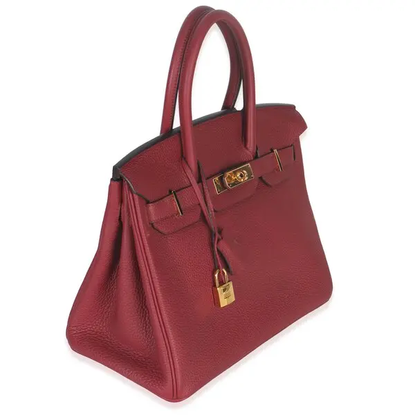 Hermès Birkin 30 Ghw - Red