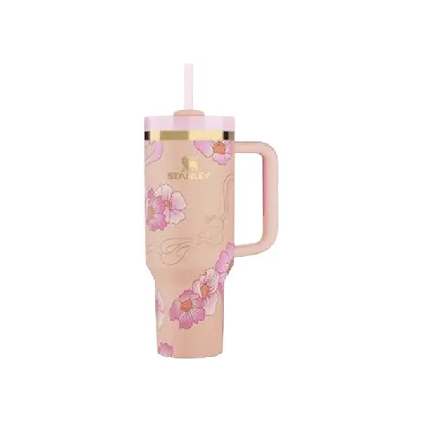 STANLEY 1913 X Barbie Legends Flowstate Quencher 40oz Tumbler - Pink