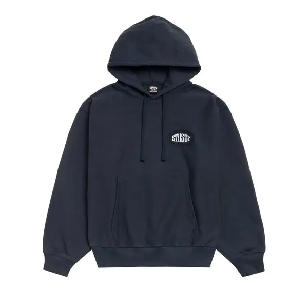 StÜssy Tile Oval Hoodie - Blue