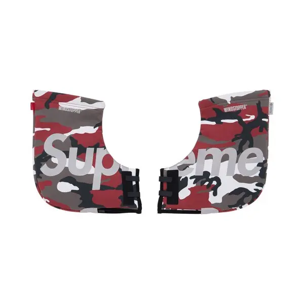Supreme Windstopper Handlebar Mitts - Red