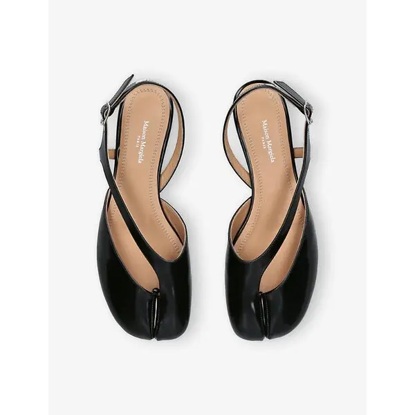 MAISON MARGIELA Tabi Leather Slingbacks