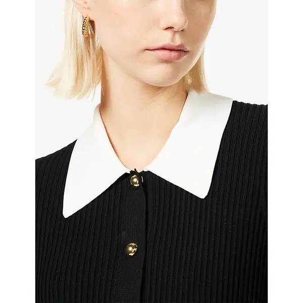 Simkhai Philippa Ribbed Knit Midi Dress