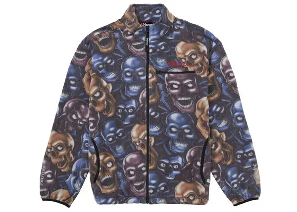 Supreme Marmot Fleece Jacket - Multicolor