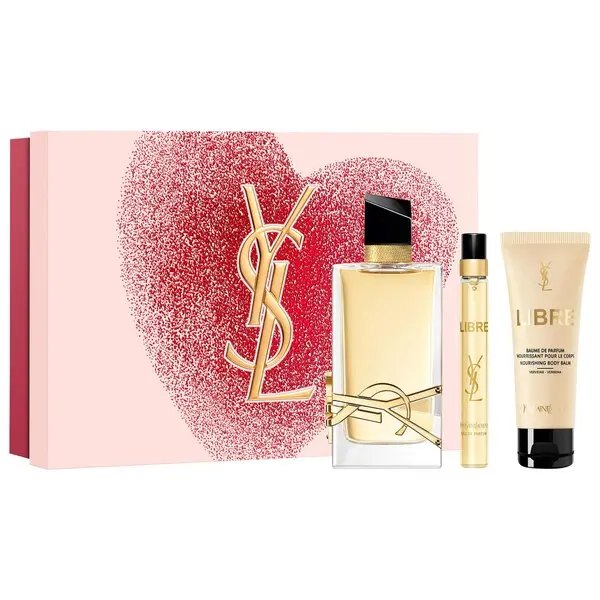 Saint Laurent Libre Eau De Parfum Valentine's Day Set With Perfume & Body Lotion - One-color