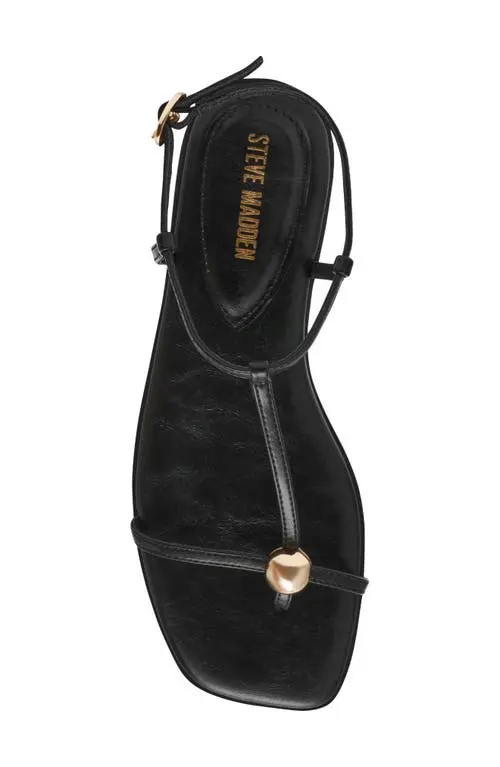 Steve Madden Ritzy Thong Sandal - Black