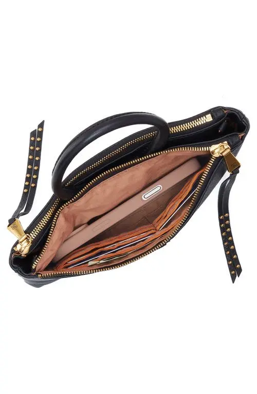 Hobo Sable Stud Crossbody Bag - Black