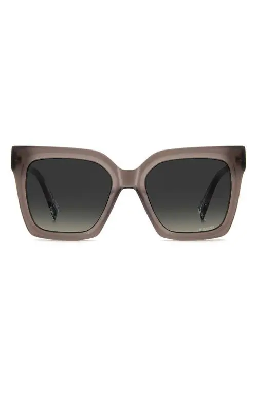 Missoni 54mm Gradient Square Sunglasses - Mud/greybrown Ds