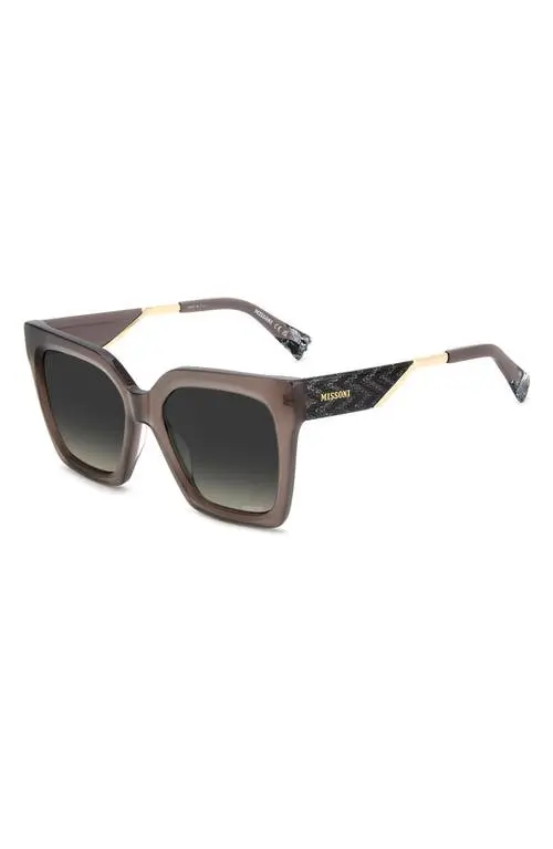 Missoni 54mm Gradient Square Sunglasses
