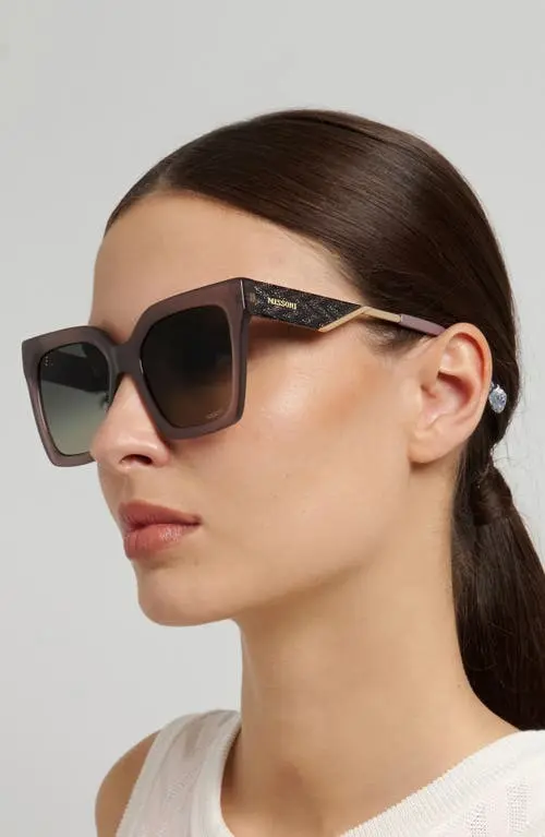 Missoni 54mm Gradient Square Sunglasses