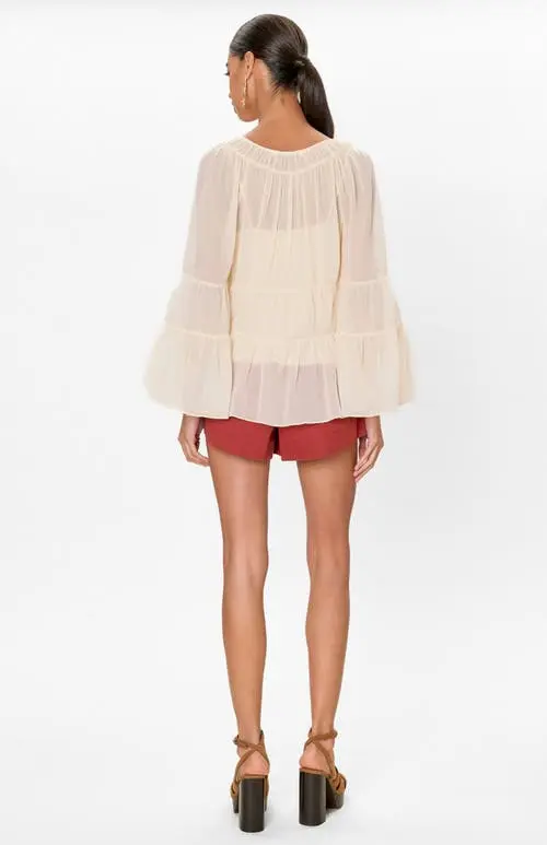 Rebecca Taylor Skye Blouse - Cream