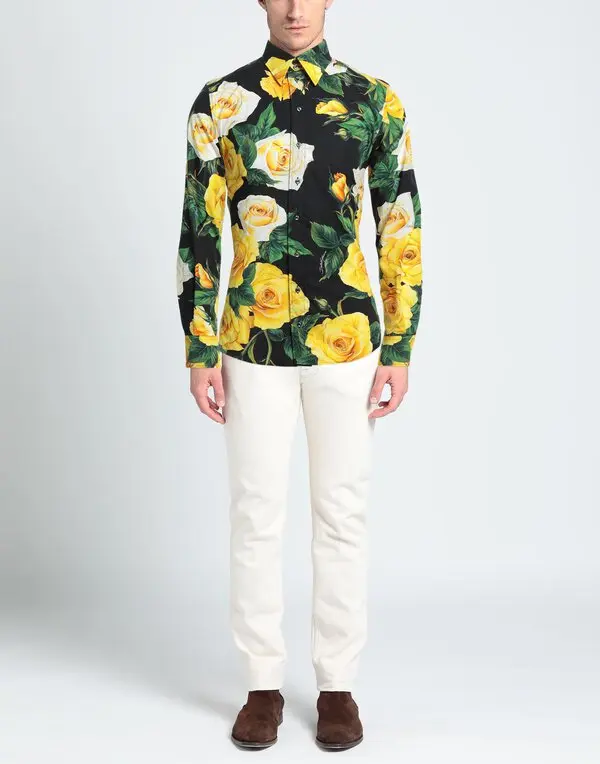 Dolce & Gabbana Shirt Size Cotton, Elastane