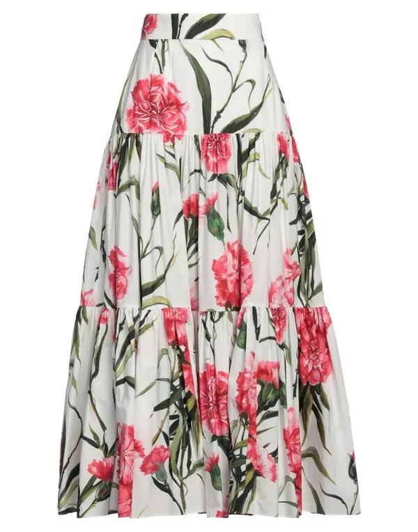Dolce & Gabbana Floral-print Maxi Skirt