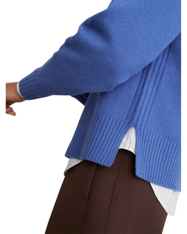 HOBBS LONDON Morgan Wool Blend Sweater - Thistle Blue