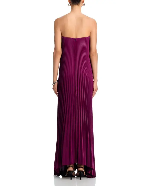 L'IDEE Black Tie Gown - Wine