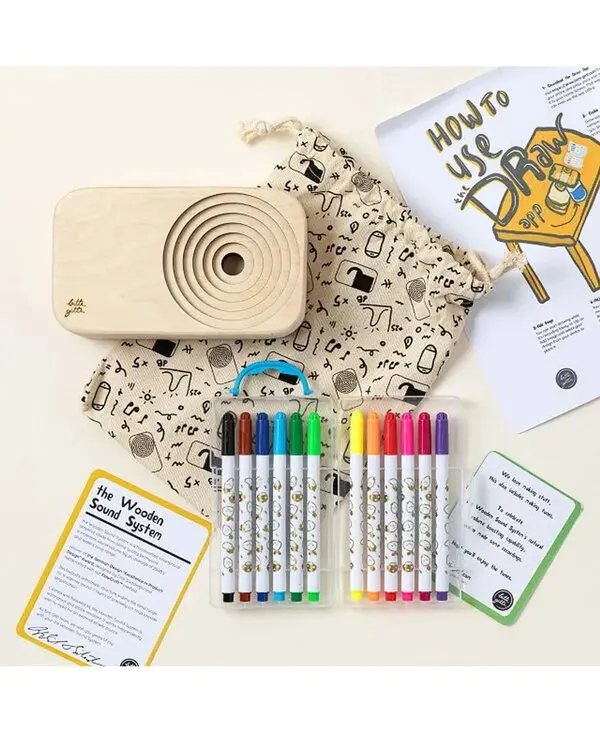 UNCOMMON GOODS Diy Wooden Amplifying Phone Speaker Kit Bitti Gitti Design Studio