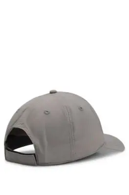 BOSS Logo Cap With Uv Protection - Light Grey