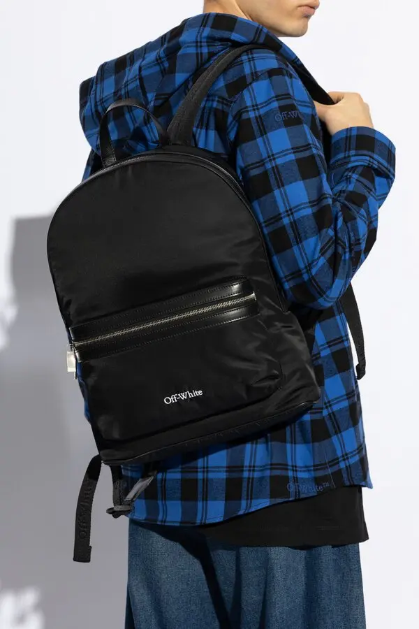 Off-White Backpack With Logo
