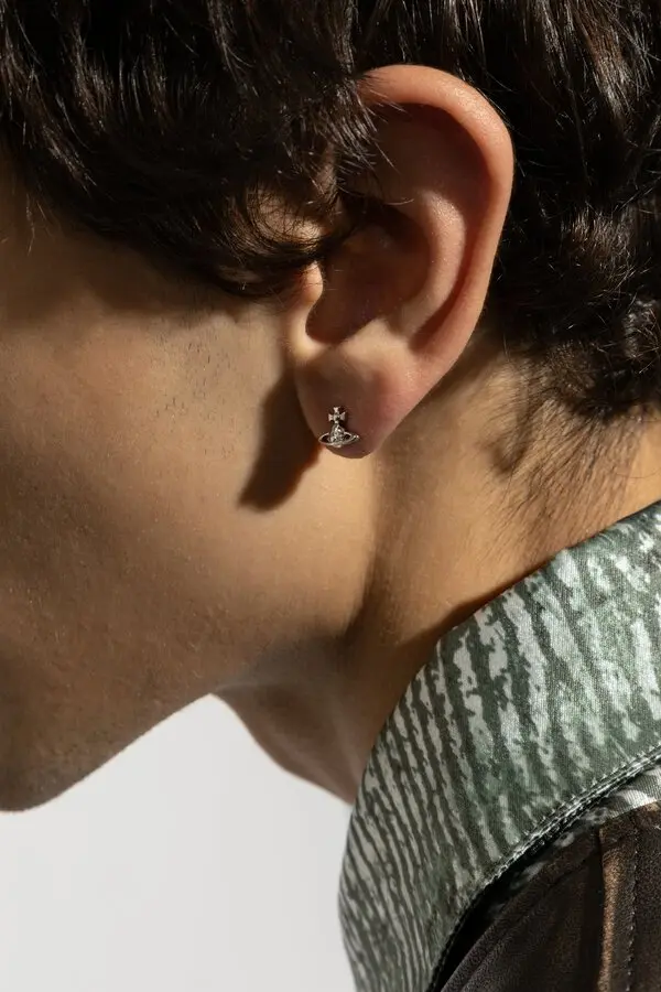 VIVIENNE WESTWOOD Brass Orb Earring